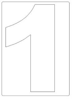 Moldes del numero 2 - Imagui