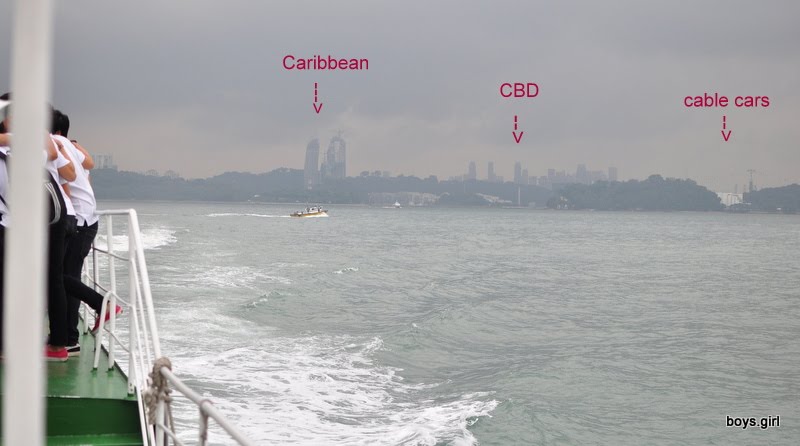 SengkangBabies: Raffles Lighthouse, first visit to a Beacon