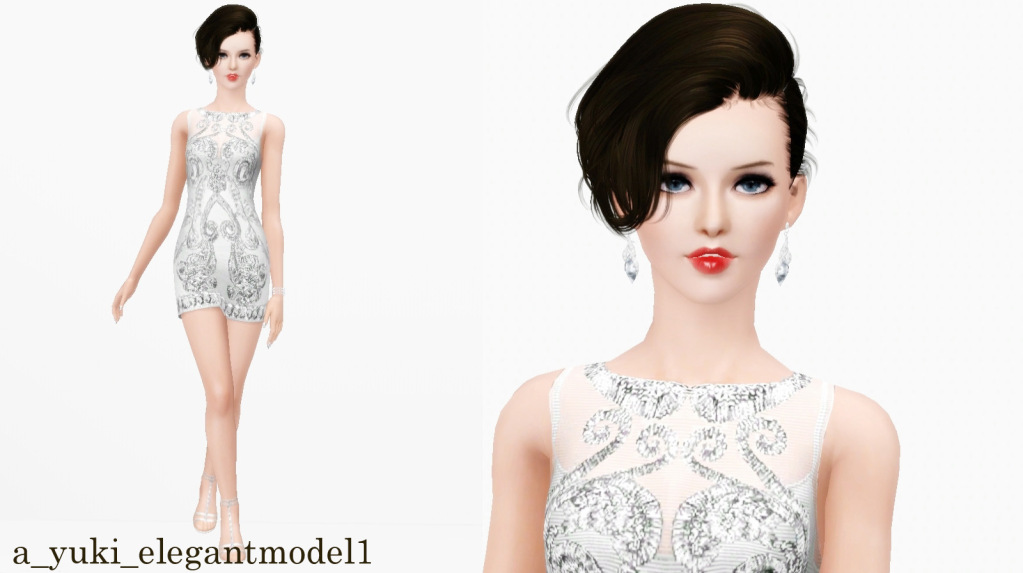 My Sims 3 Blog: Elegant Model Pose Pack by Yuki