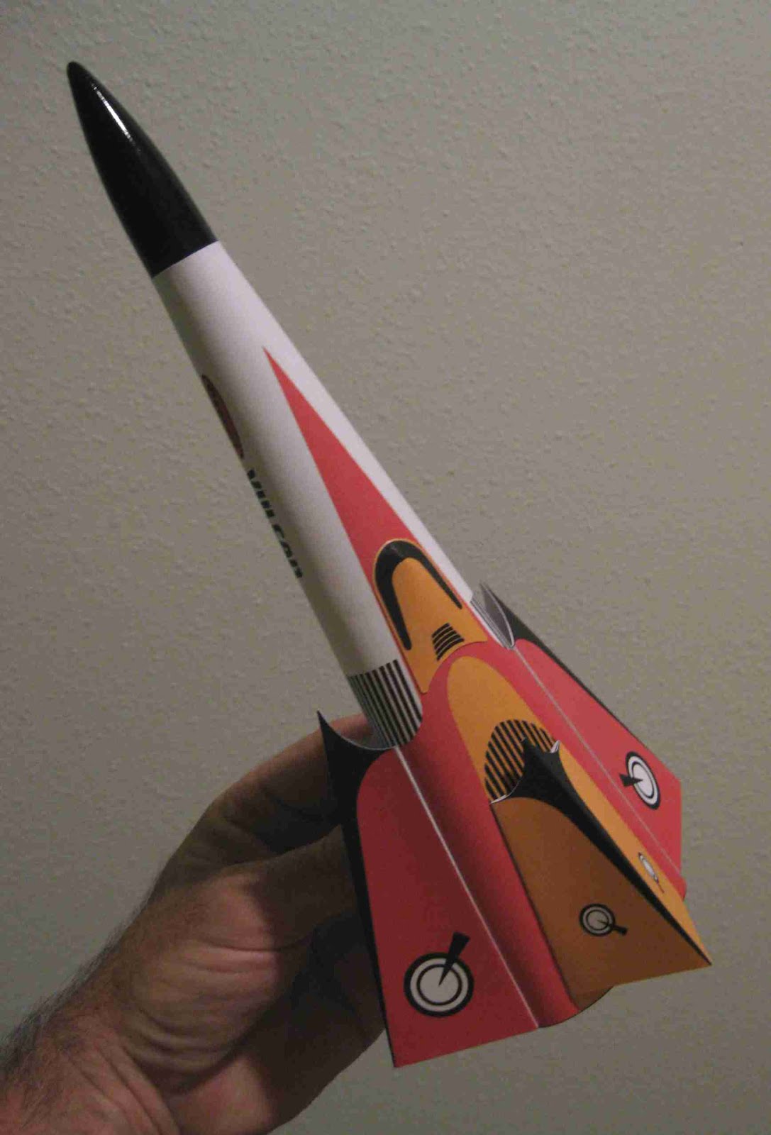 Model Rocket Building: Centuri Vulcan Prototype and Production Kits