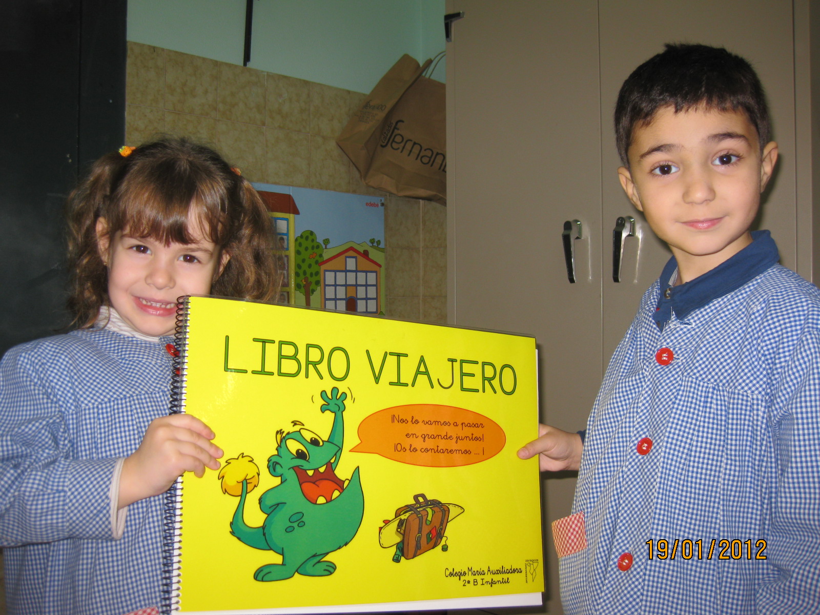 EL LIBRO VIAJERO DE 2º DE INFANTIL ~ MAIN Zaragoza