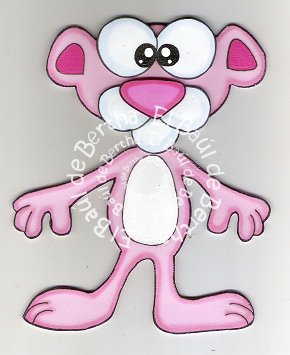 EL BAÚL DE BERTHA: Pantera Rosa en Foamy y Dulcero