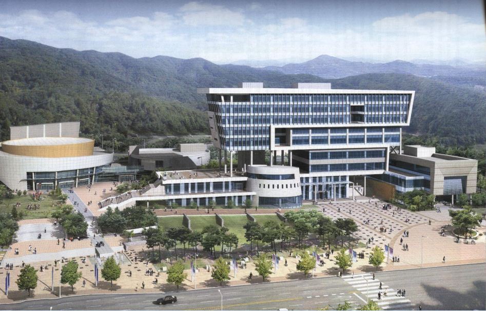 Architecture Project City Hall In Icheon / Korean architecture