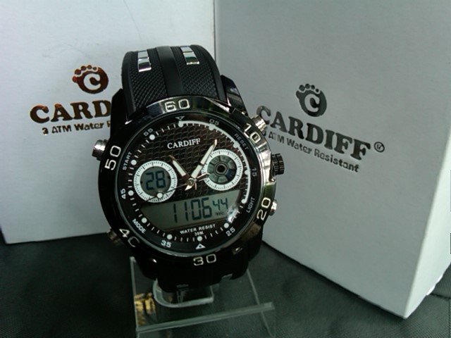 JAM TANGAN CARDIFF WATERPROOF: JAM CARDIFF SPORTY & TRENDY