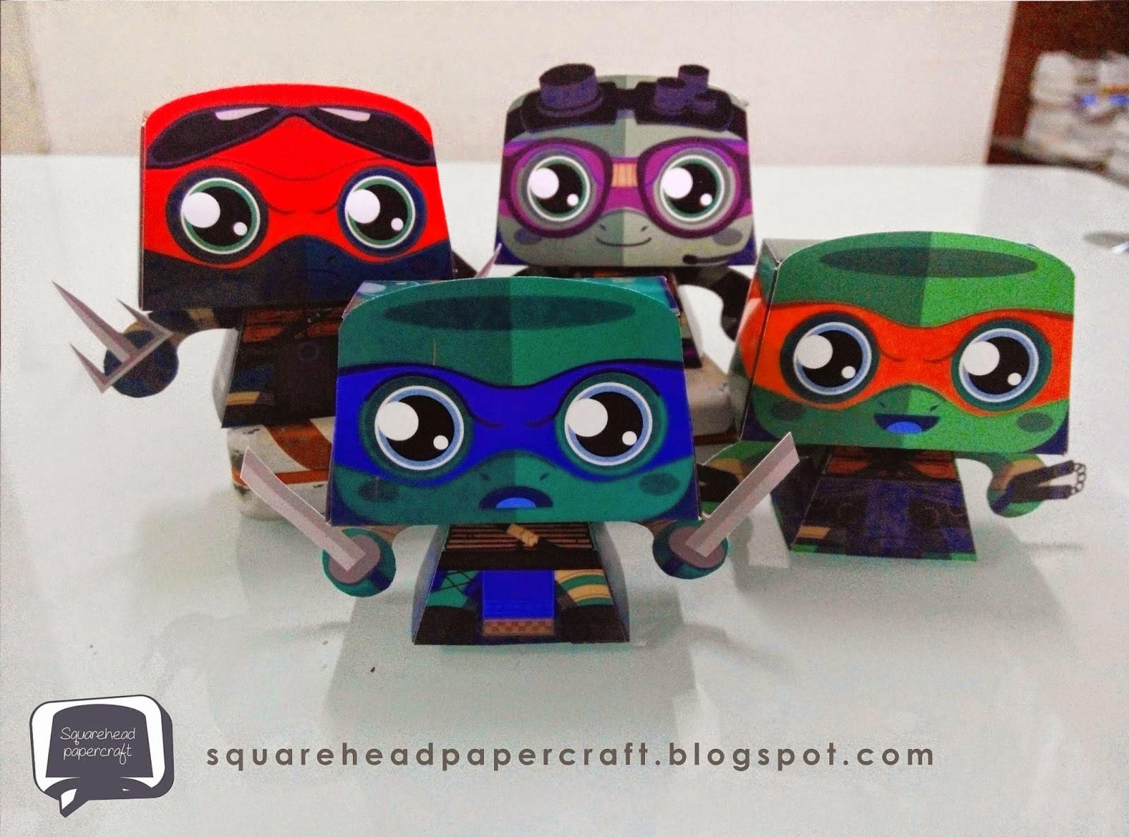 Teenage Mutant Ninja Turtles Papercraft