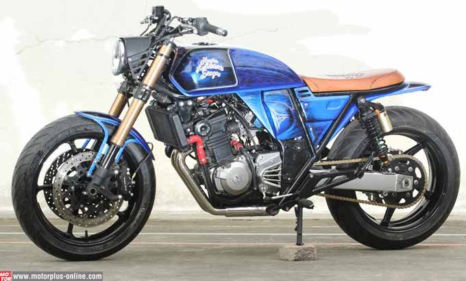 Foto Modifikasi Kawasaki Ninja 250R Cafe Racer 2015