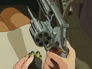 m e m o: loading gun gif