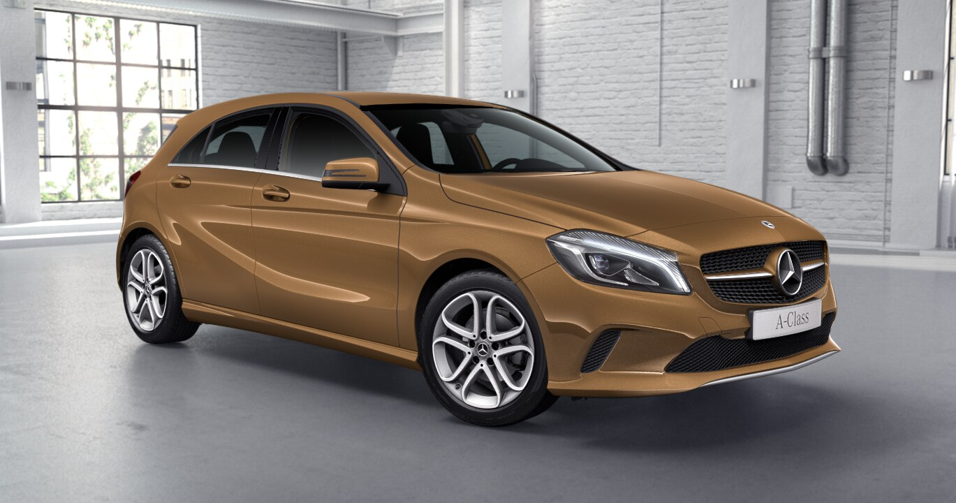 Mercedes Classe A W176 Restylée (2015 à 2018) - Couleurs, code peinture