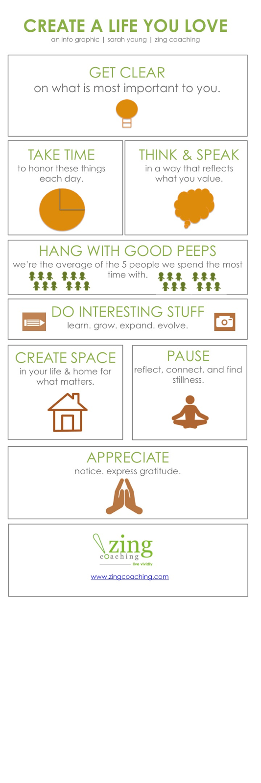 step into the gap: Create a Life You Love