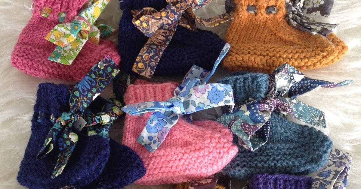 Hos Barnigjen: Gratis oppskrift på baby-booties