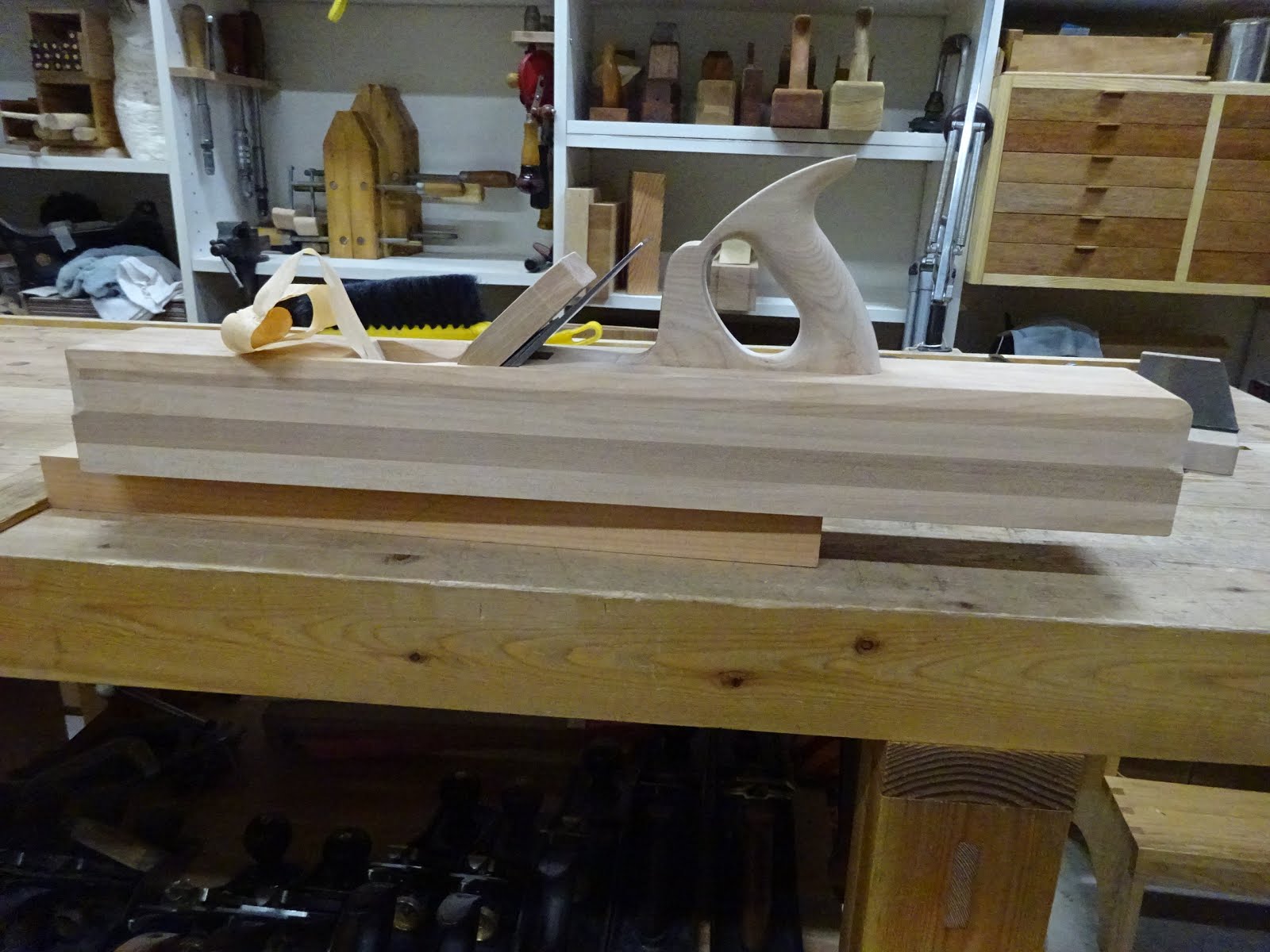 Woodworking in a Tiny Shop: Wooden Try Plane Build