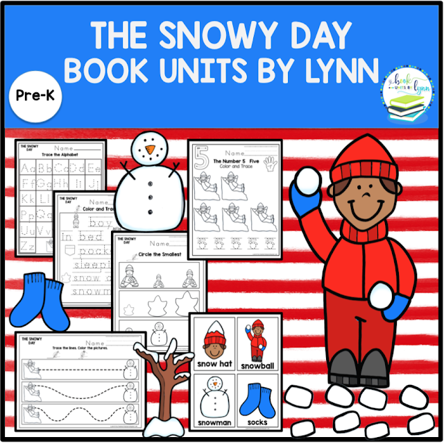 THE SNOWY DAY TODDLER BOOK UNIT ~ Book Units by Lynn