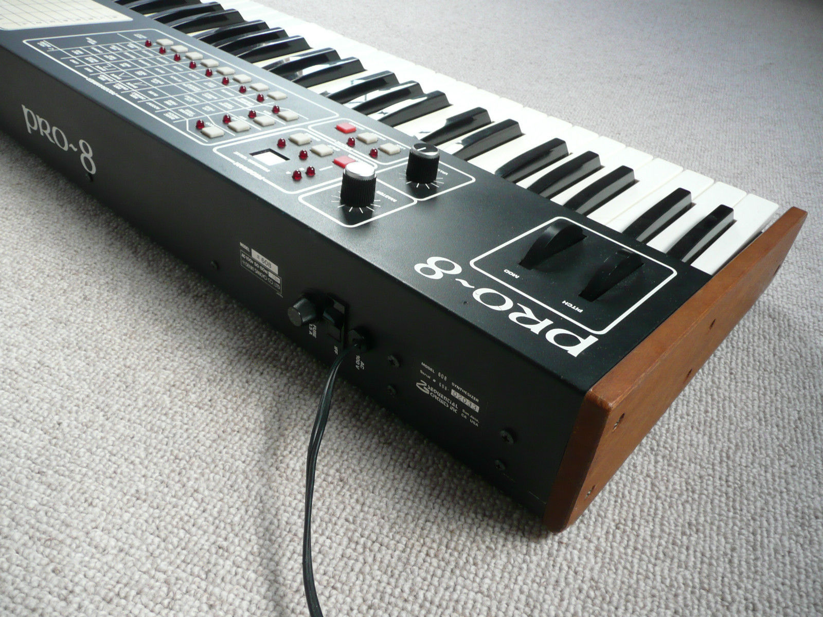 MATRIXSYNTH: SEQUENTIAL CIRCUITS PRO 8 POLY SYNTH SN 02033