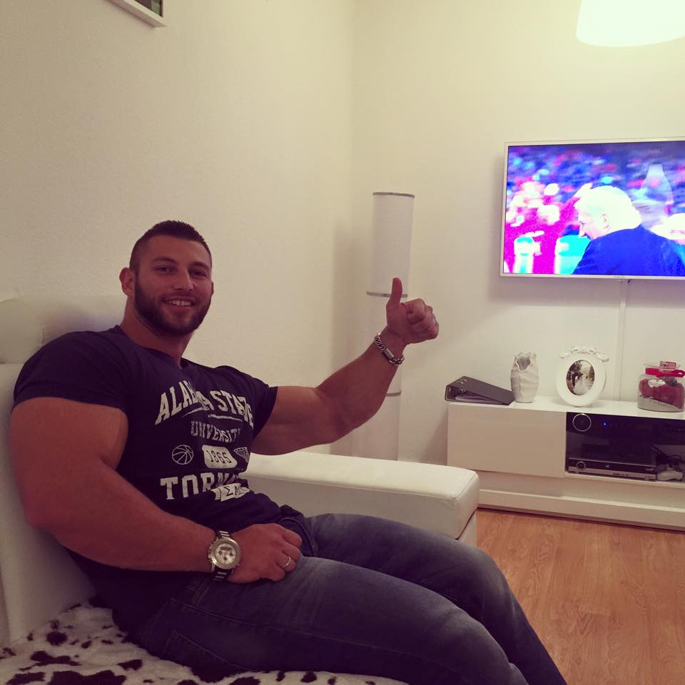 Muscle Lover: Albanian bodybuilder Besim Trena (3)