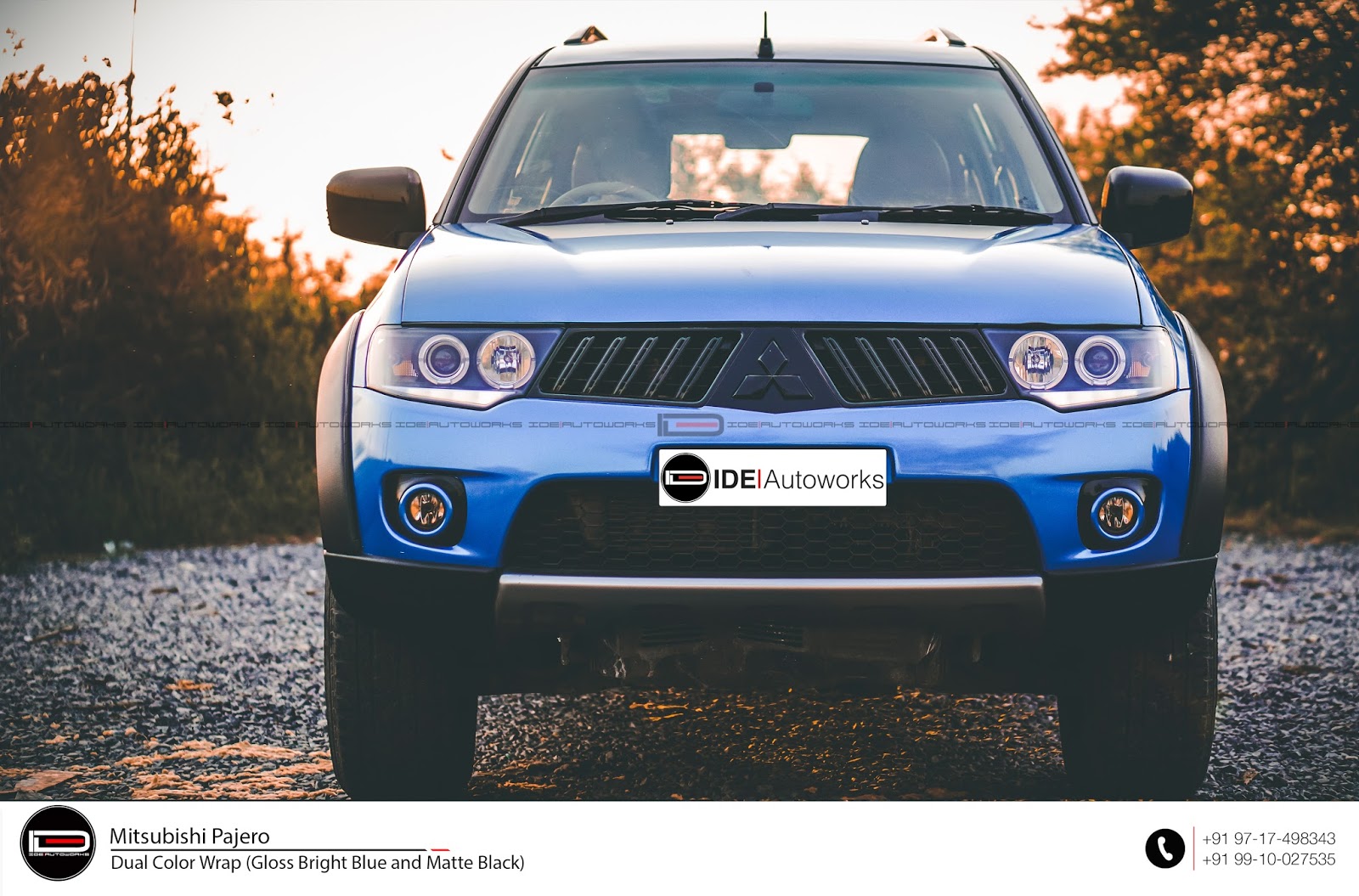 Mitsubishi Pajero Sport: Custom Wrap Design | IDE Autoworks