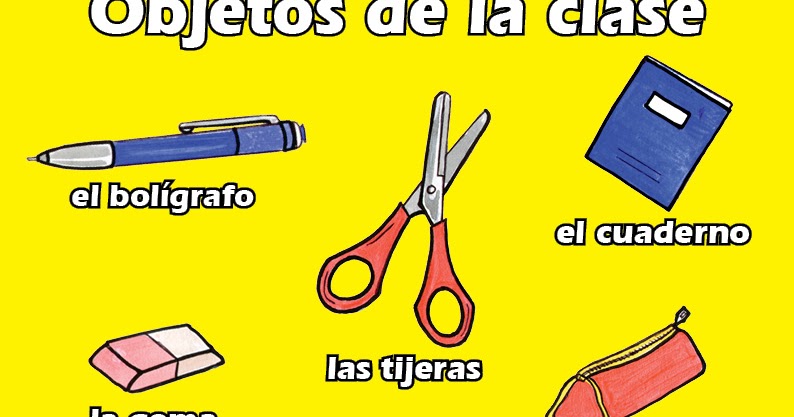 Espanhol Colégio das Américas: * > (49) En mi sala hay...Objetos de la ...