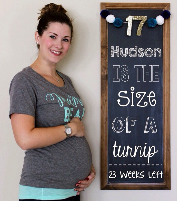 17 week bump update - The Mrs. & Co.