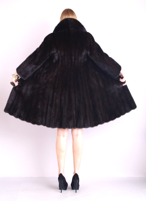 Wardrobot™: Vintage Mink Coat