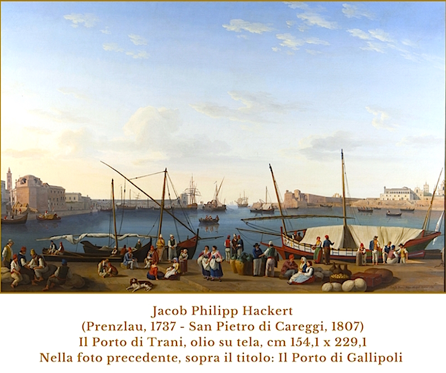 I Porti della Puglia nelle Vedute di Philipp Hackert al Castello di ...