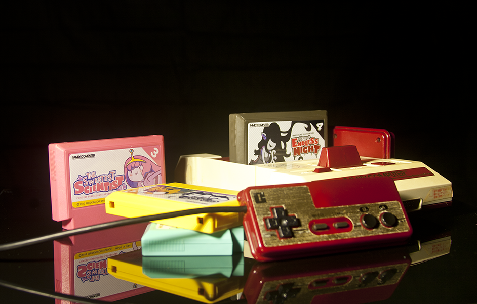 Ribbon Black: Adventure Time 8 Bit Collection #1 (Famicom)