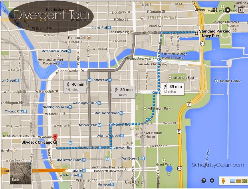 Divergent Walking Tour | The Artsy Cajun