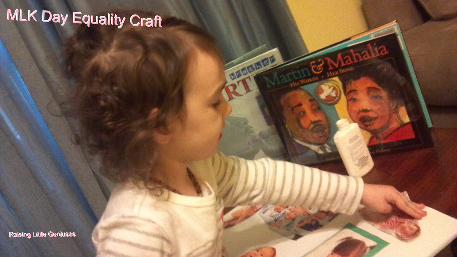 Raising Little Geniuses: MLK Day Equality Craft