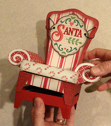 Needles 'n' Knowledge: Santa's Chair 3d Model Assembly Guide