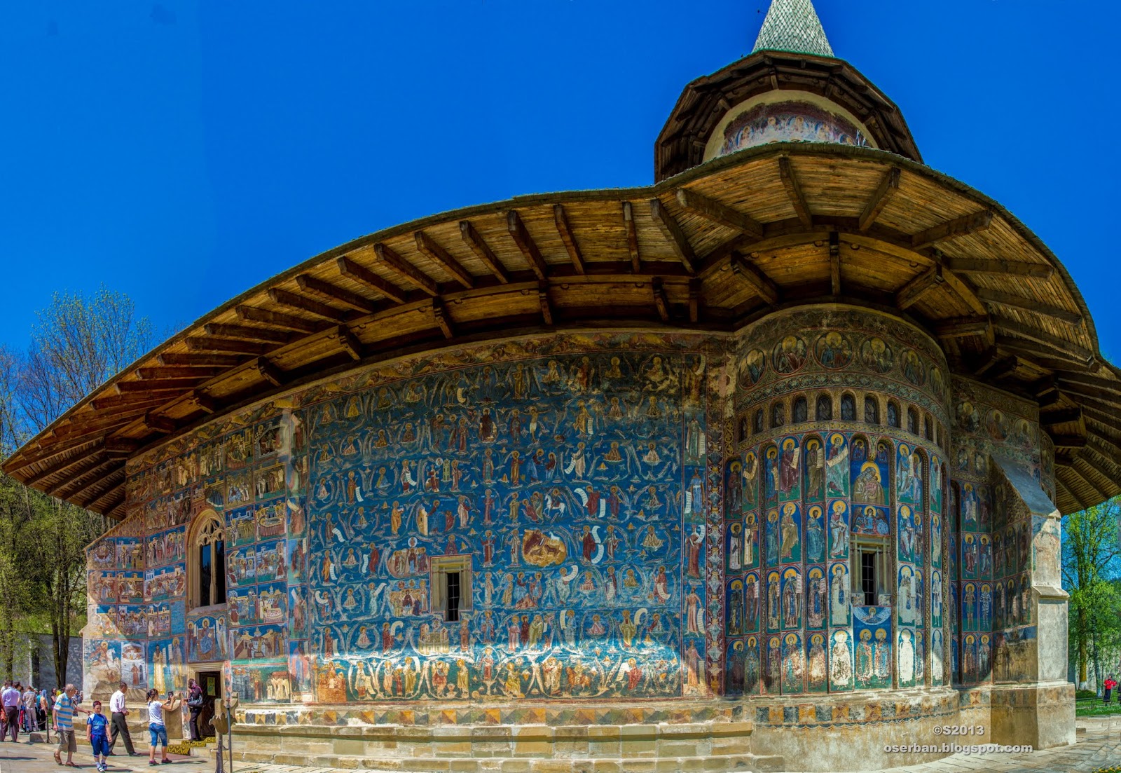 Octavian Serban: Voronet Monastery...
