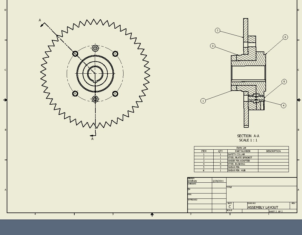 Aaron Ordway's Engineering: Sprocket