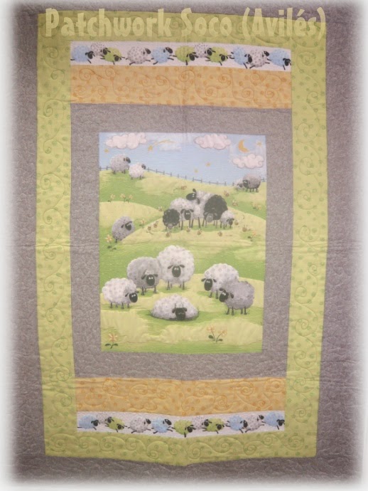 Patchwork Soco: Paneles, colchas y mantas