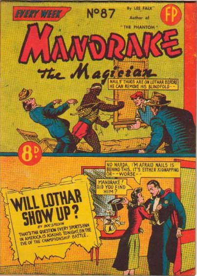 Pikitia Press Blog: Mandrake The Magician Cover Gallery - Feature ...