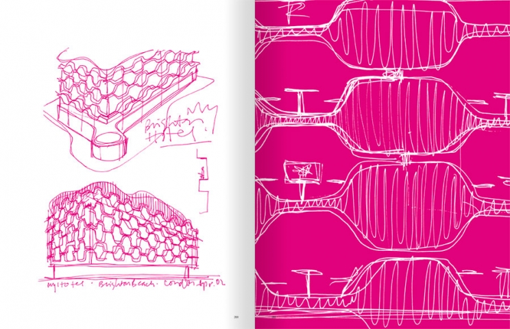 NEW Architecture - Design city: Sketch by Karim Rashid