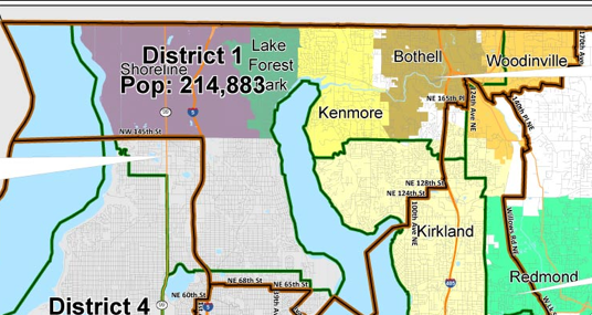 Shoreline Area News: New King County Council boundaries keeps north end ...