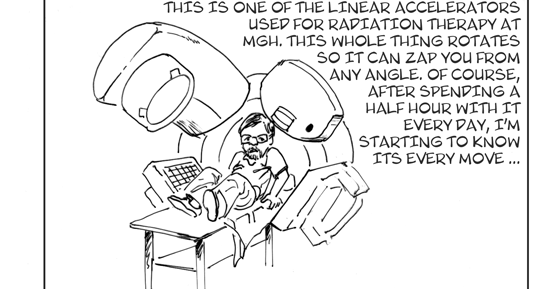 Cancer Comics: LINAC 5