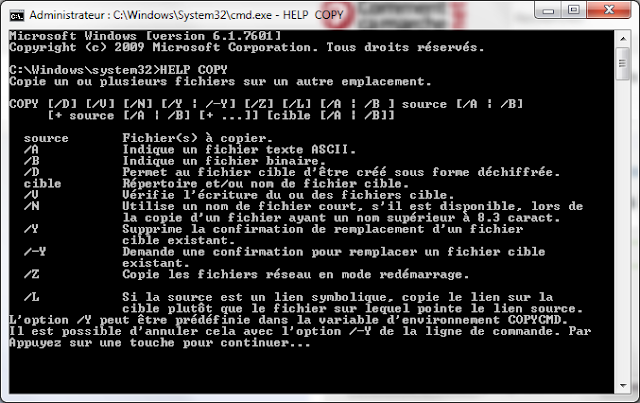 Les principales commandes de ms dos - Astucesinformatique