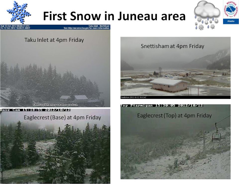 Jonny & Auds in Alaska: First Snow!