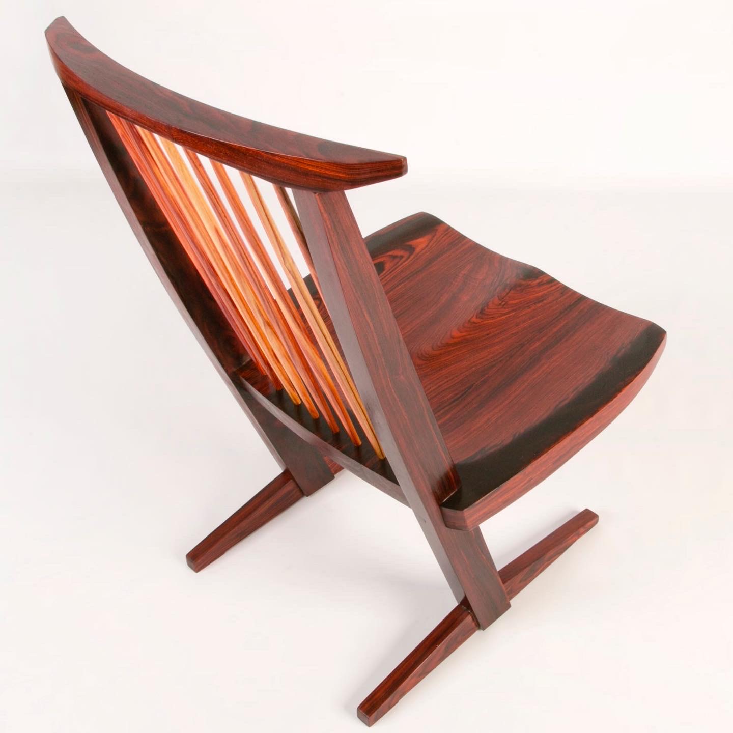 Tropical Exotic Hardwoods: Beautiful Nakashima inspired chair by ...