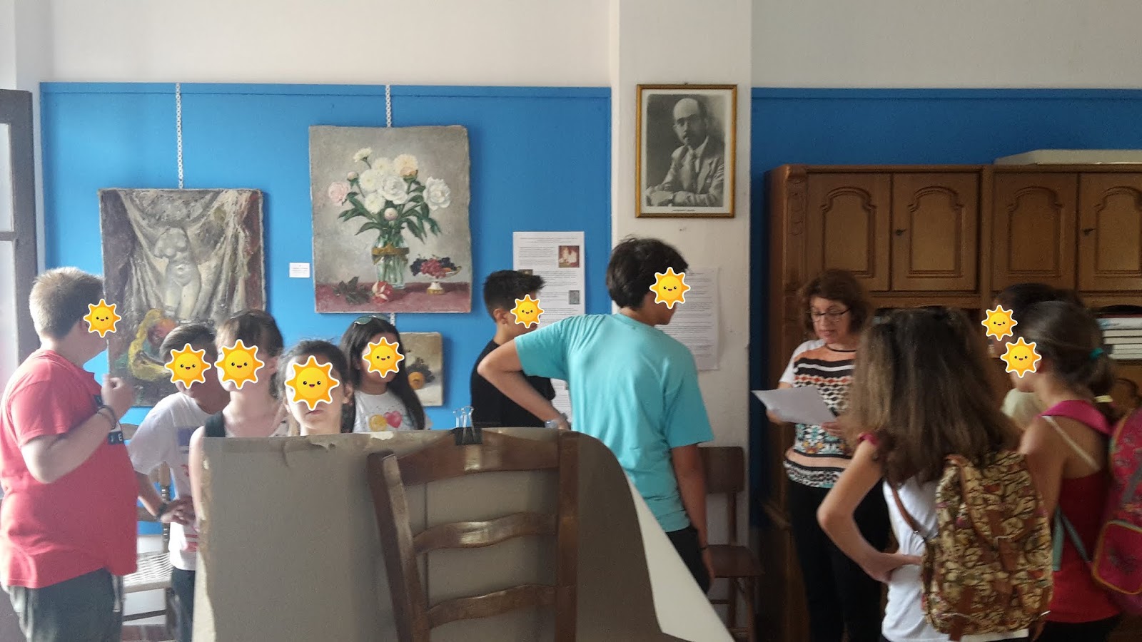 2ο Δημοτικό Σχολείο Γλώσσας Σκοπέλου: ΕΠΙΣΚΕΨΗ ΣΤΗΝ ΠΙΝΑΚΟΘΗΚΗ ΓΛΩΣΣΑΣ ...