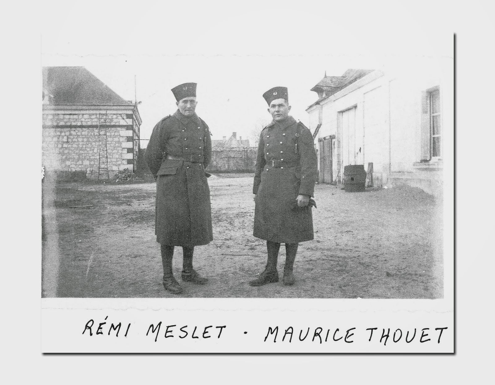 8e Régiment de Zouaves: Zouaves MESLET Rémi et THOUET maurice