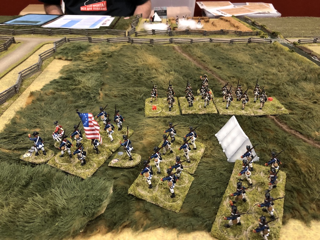 The Tactical Painter: First game of Sharp Practice during the AWI