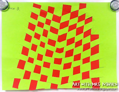 Op Art Paper Weaving (3rd and 5th) | Art with Mrs. Nguyen