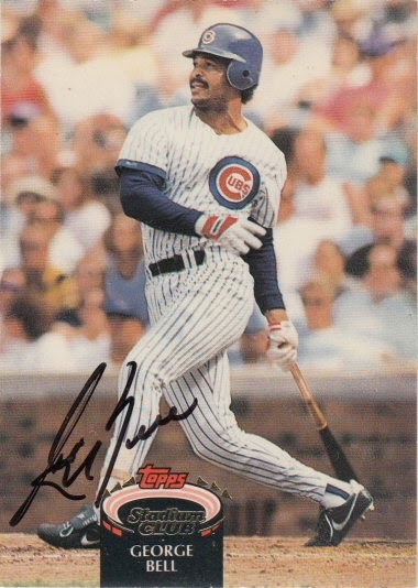 Daily Autograph: George Bell