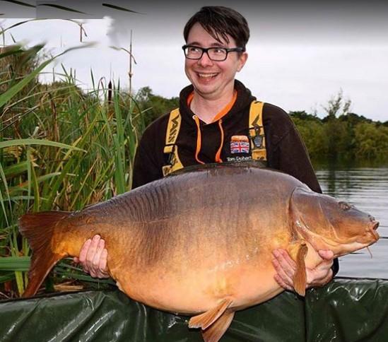 International Fishing News: UK: caught the new record 70+ pound carp