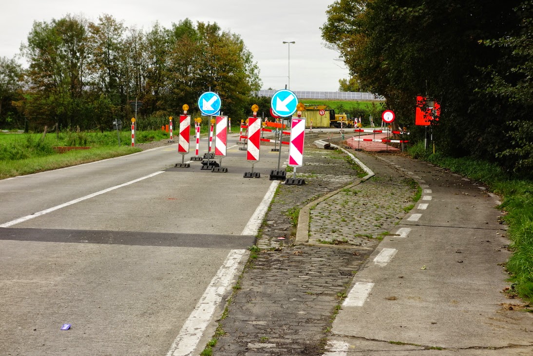 Weg Wan Beheer: Lier, werf N14: Mechelsesteenweg x Hoog-Lachenen