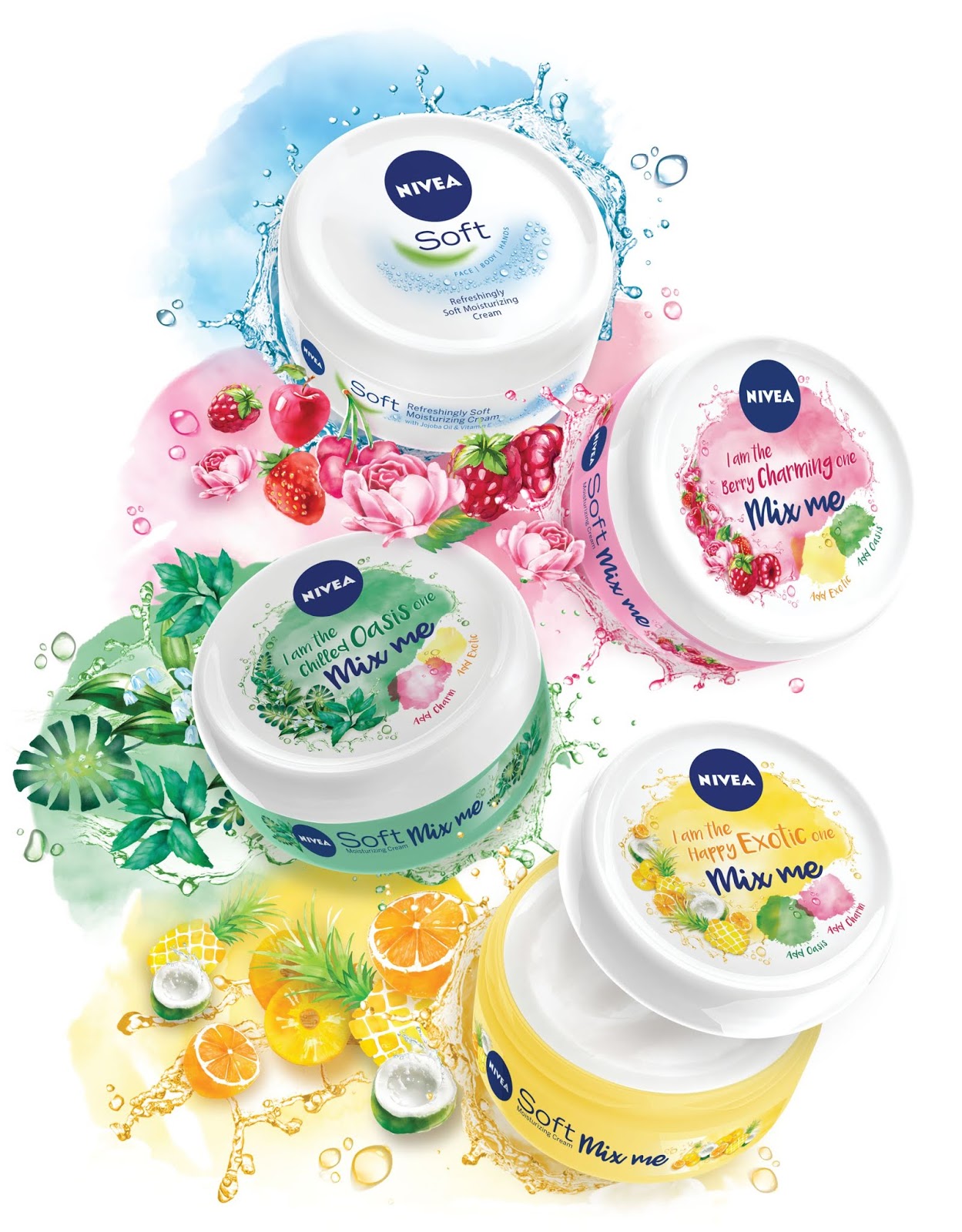 NIVEA Soft Mix me - Beauty Story