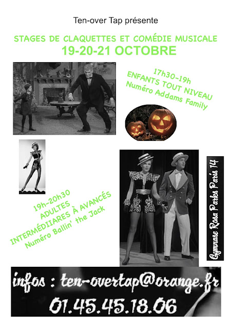 Ten-over Tap Claquettes et comédie musicale de 7 à 77 ans...: Stages de ...