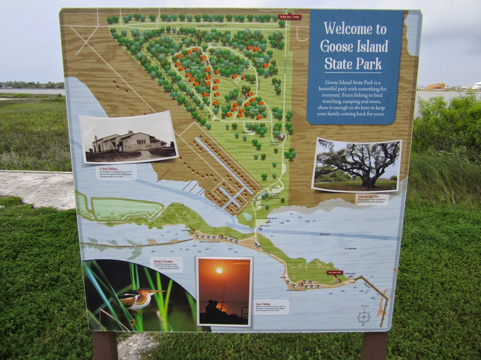 Cam and Nancy: Goose Island State Park