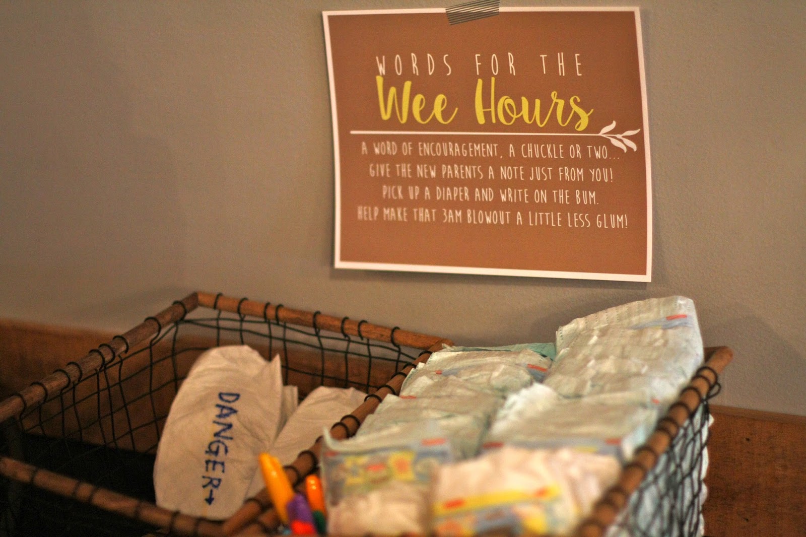 slow, simple, self: {celebrations} our baby shower