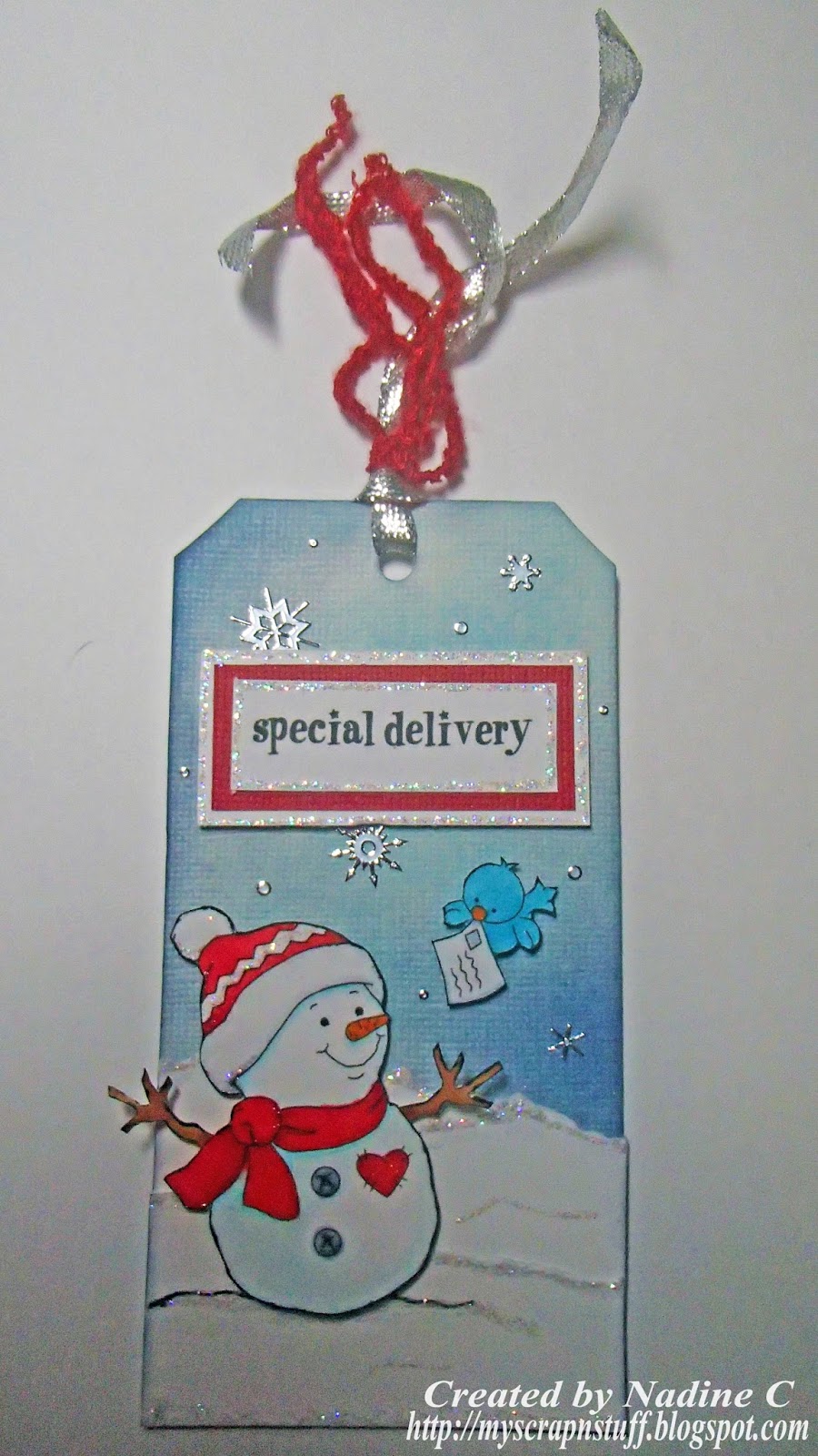 Nadine Carlier: Snowman Tag - CCC Digi Creations