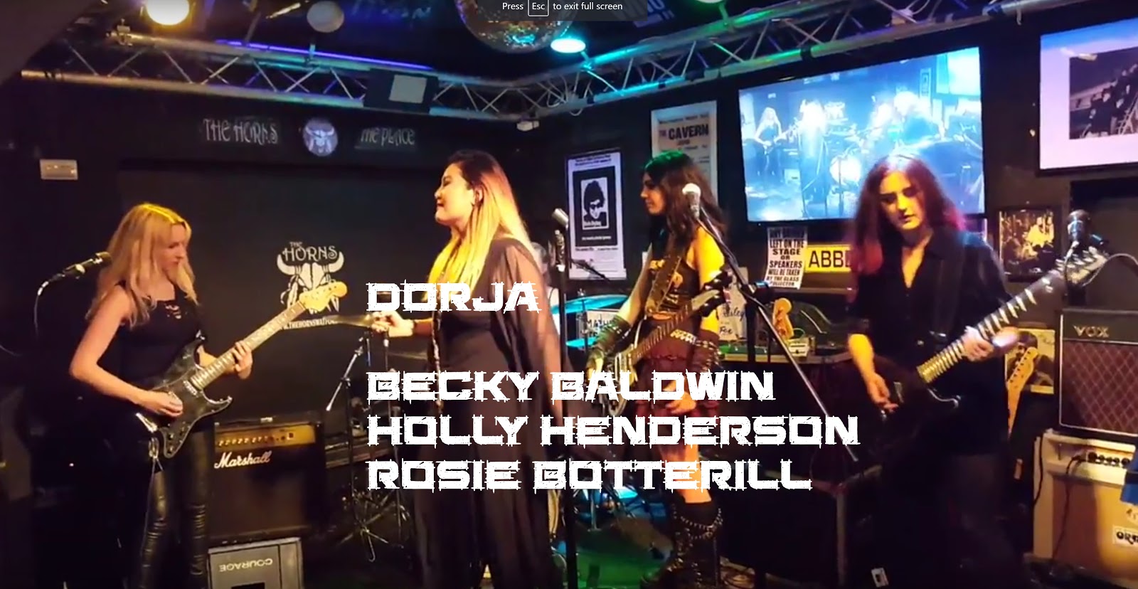 Becky Baldwin, Holly Henderson, Rosie Botterill: DORJA - The Horns ...